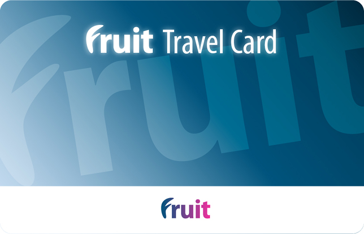 Fruit Travel Card